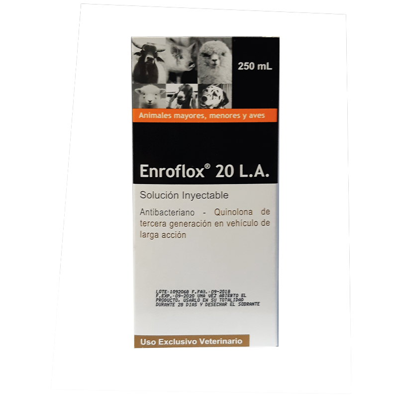 ENROFLOX 20% LA 250ML